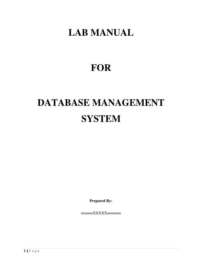 Mysql-Lab-Manual-super Notes | PDF | My Sql | Data Type