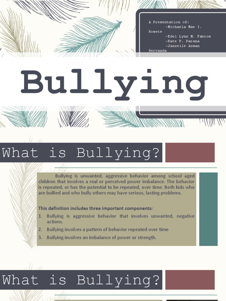 Bullying | PDF