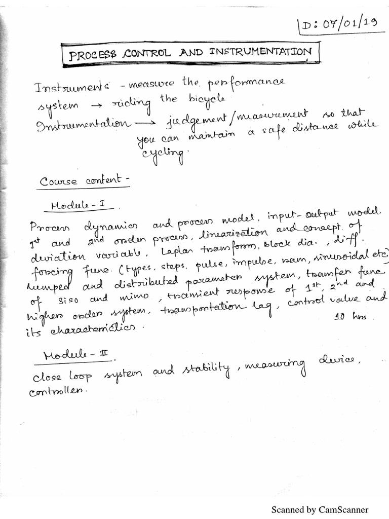 Process Control | PDF