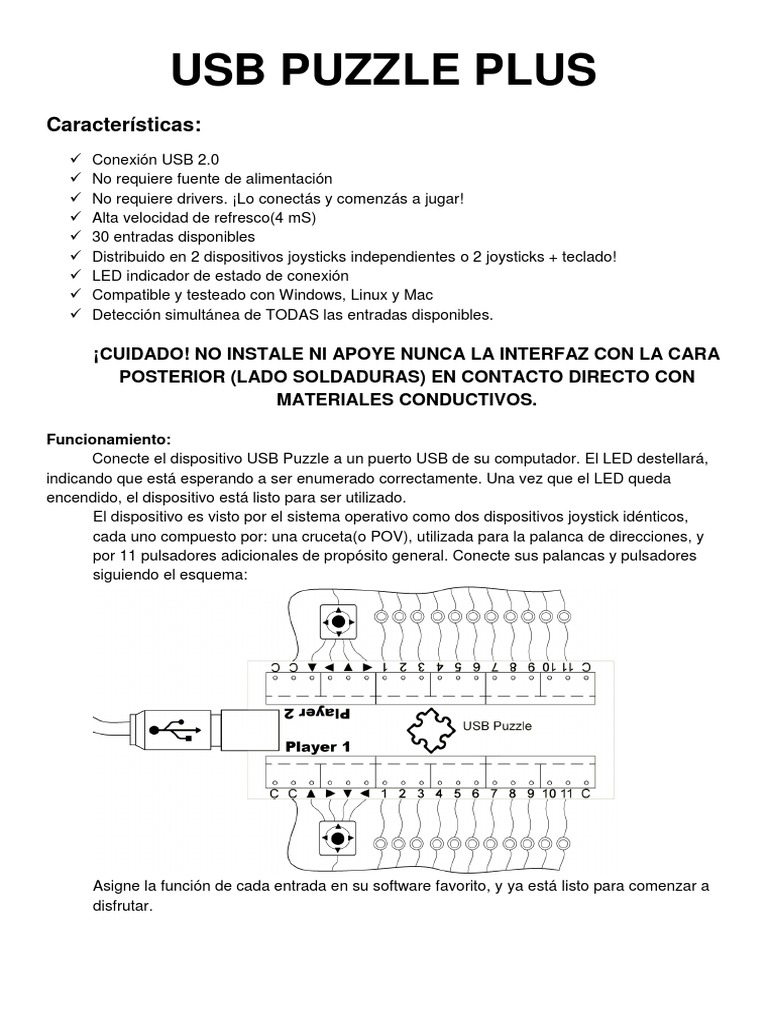Usb Puzzle Plus | PDF