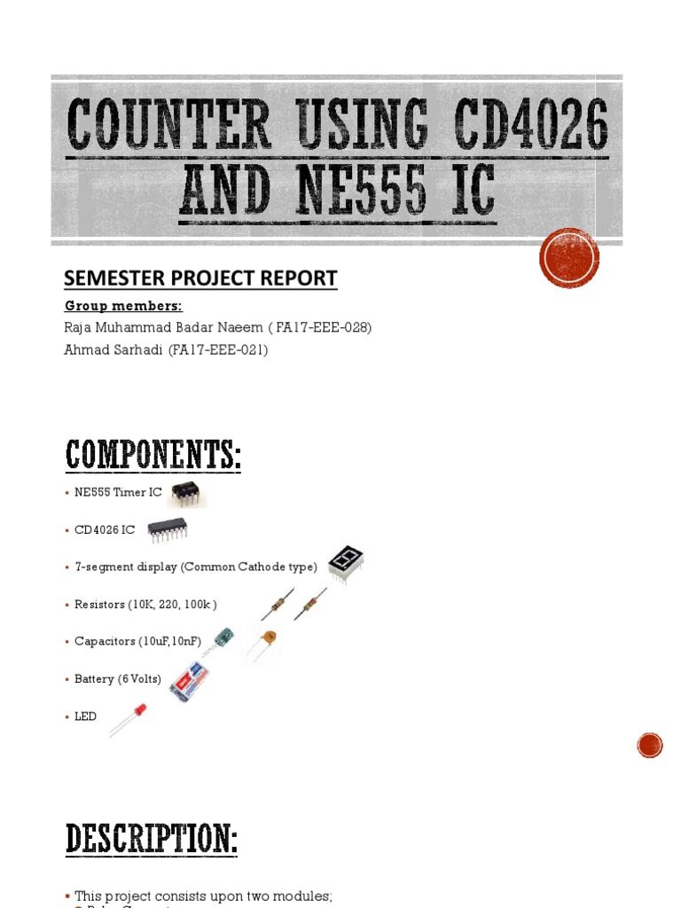 Semester Project Report: Group Members | PDF | Electricity | Electronic ...