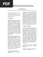 Descoping The Work Under Fidic 1999 | PDF | Employment | Breach Of Contract