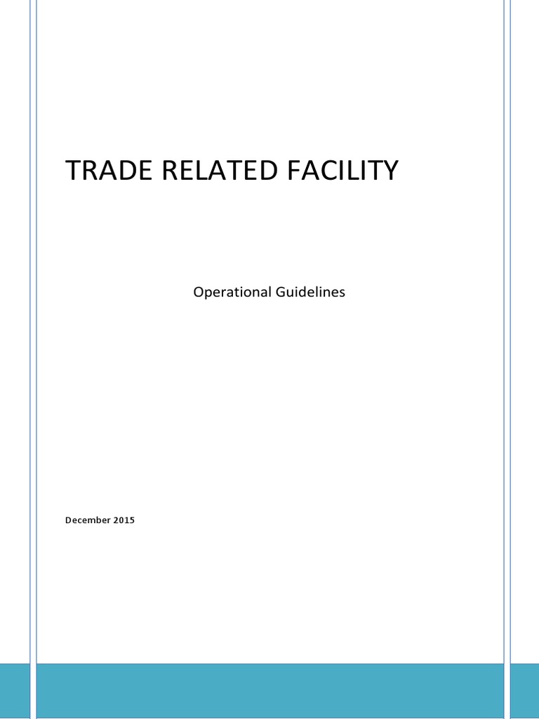 TRF Operational Guidelines PDF | PDF | Member State Of The European ...