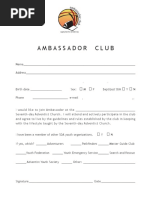 Adventist Youth AY AIM MOTTO Pledge Song Lyrics | PDF