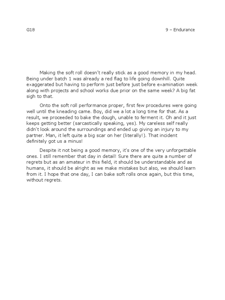 TLE Soft Roll Reflection | PDF | Self-Improvement