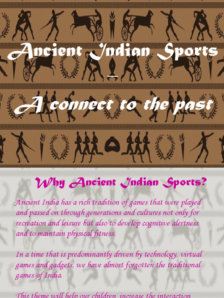 Ancient Indian Sports | PDF | Sports | Leisure
