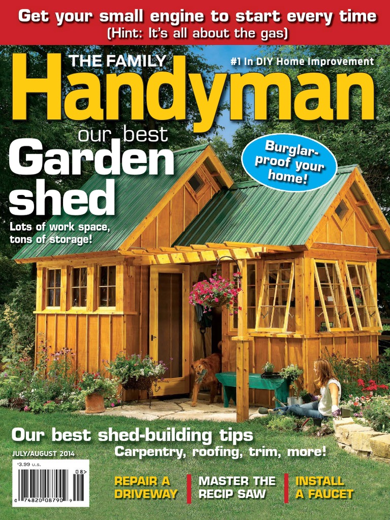The Family Handyman - August 2014 USA PDF | PDF | Home & Garden