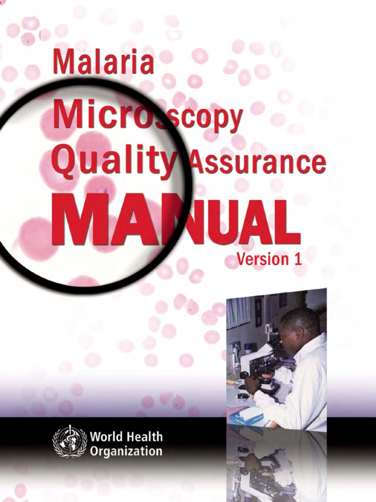 Malaria Microscopy QA Manual | PDF