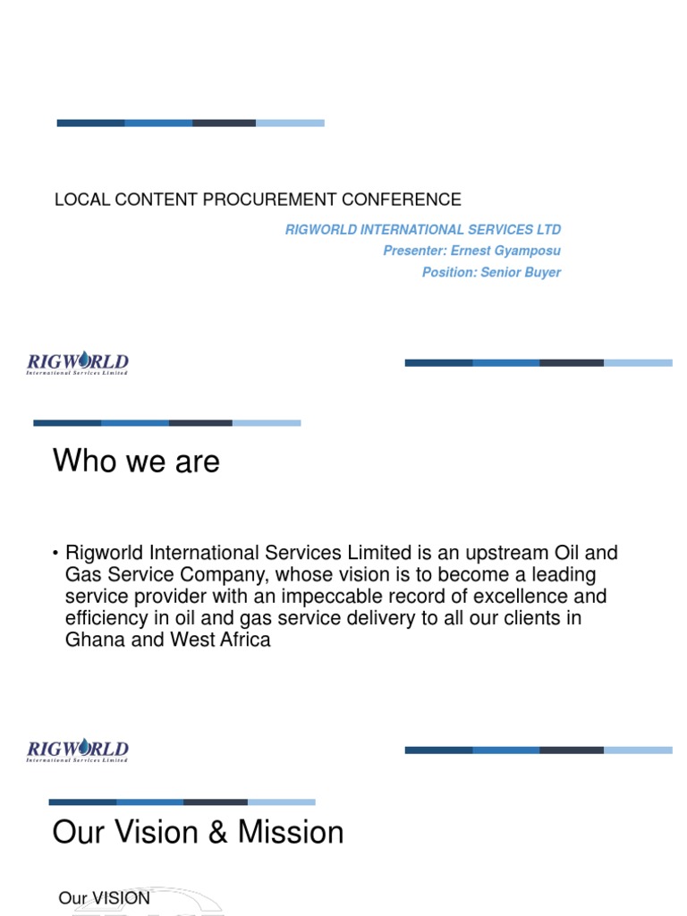 Local Content Procurement Conference | PDF | Procurement | Business