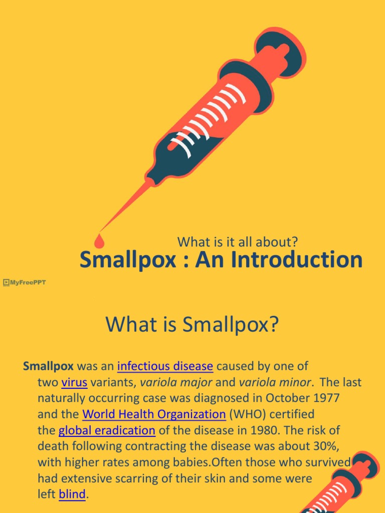 Smallpox: An Introduction: What Is It All About? | PDF | Smallpox ...