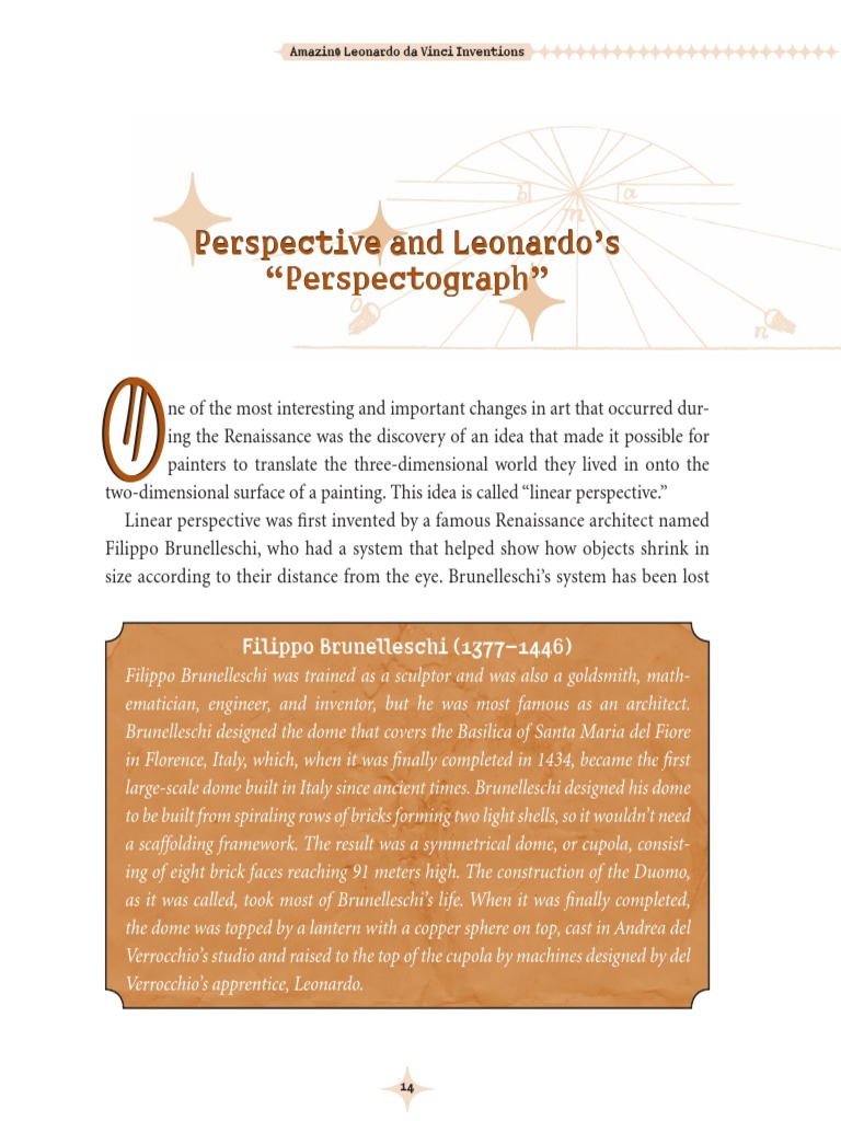 20060709leonardo Perspectograph | PDF | Perspective (Graphical ...