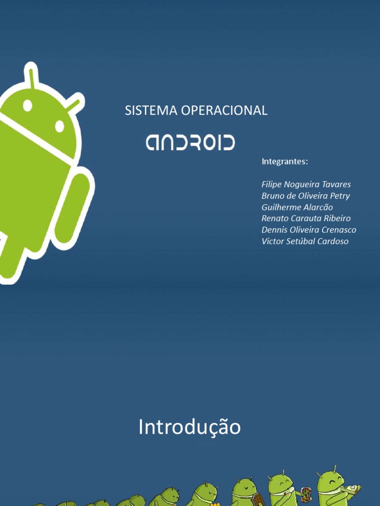 Sistema Operacional Android: Uma Introdução às suas Características ...