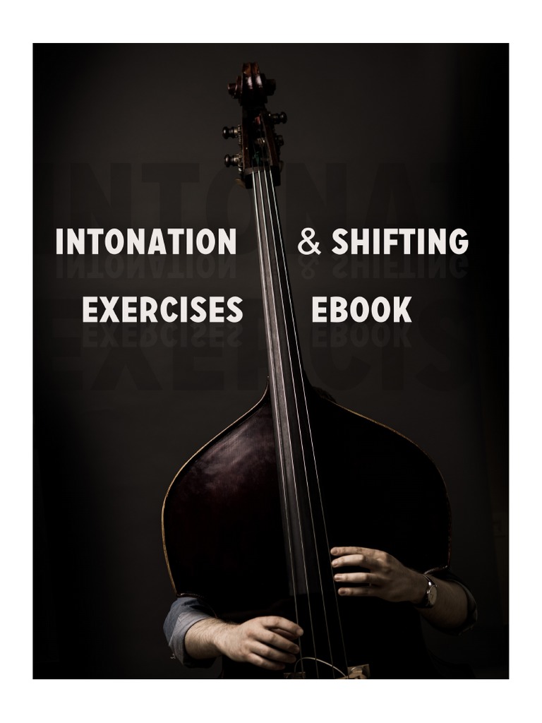 Intonation Shifting Exercises For Double Bass PDF | PDF | Double Bass | Music Technology