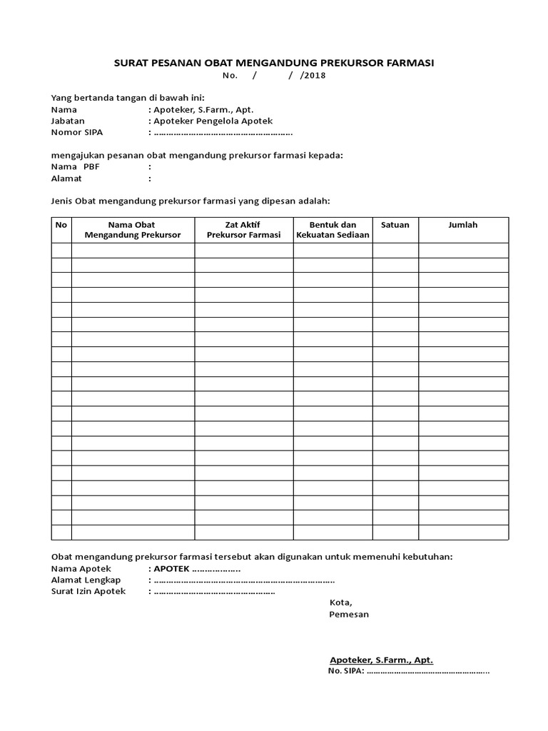 Format SP Prekursor - Odt | PDF