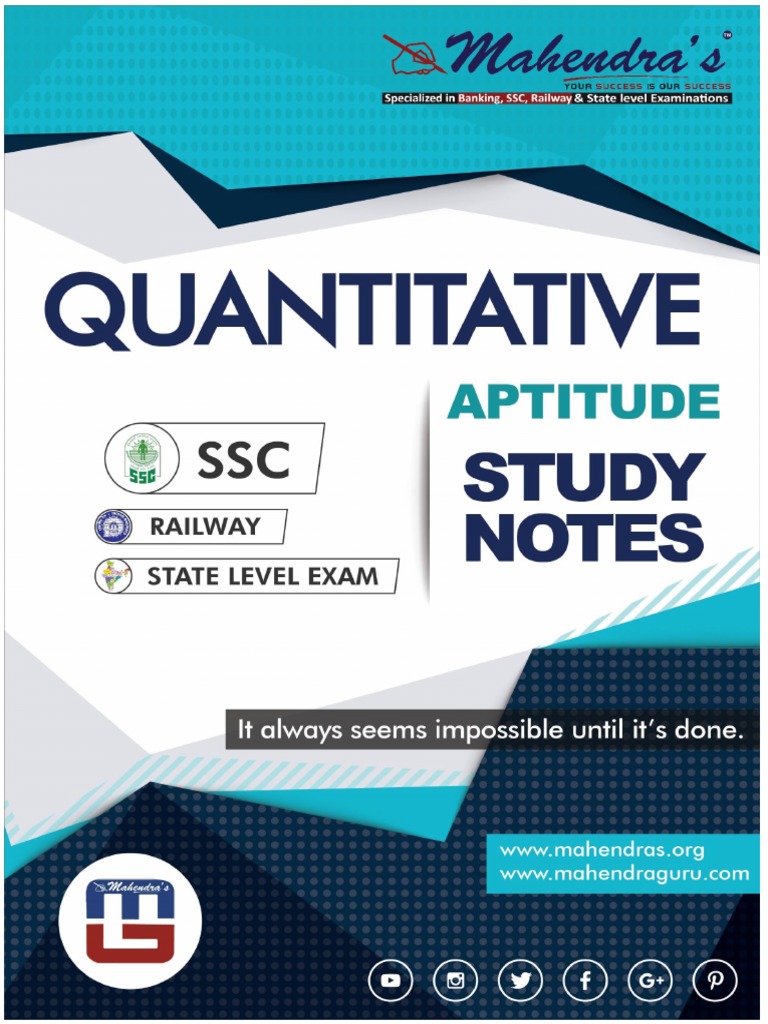 Simple Interest Study Notes Maths 21-06-18 English Version | PDF ...