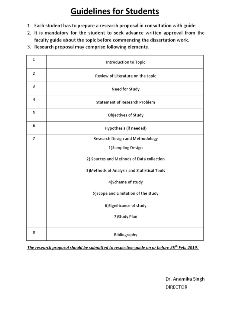 Dissertation Students Guidelines | PDF | Thesis | Inquiry