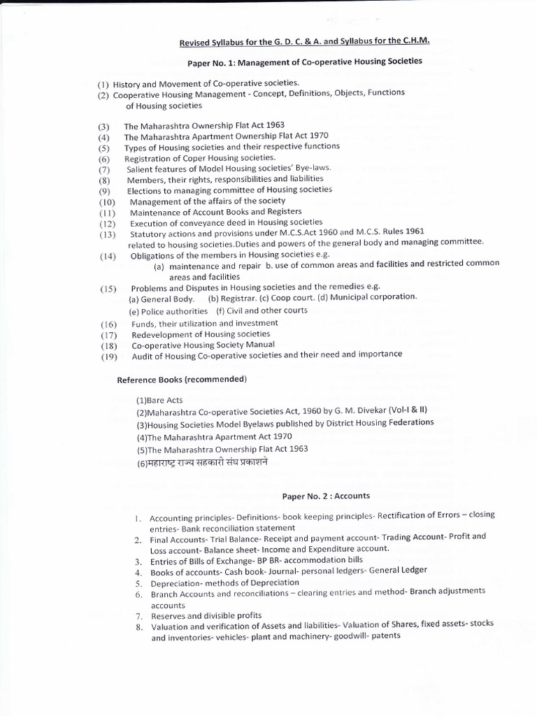 Gdca Syllabus | PDF | Debits And Credits | Valuation (Finance)