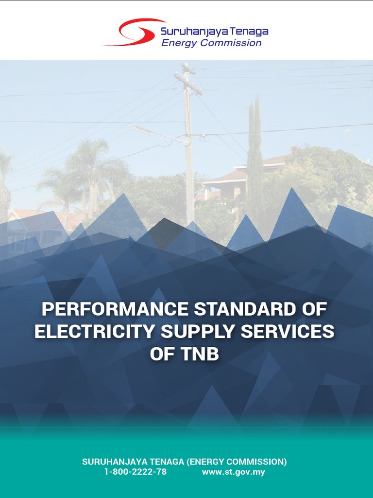 Performance Standard of Electricity Supply Services of TNB - 2017 PDF ...