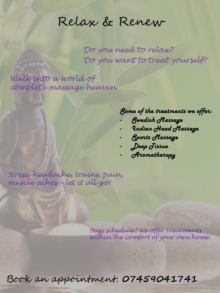 Relax & Renew PDF | PDF