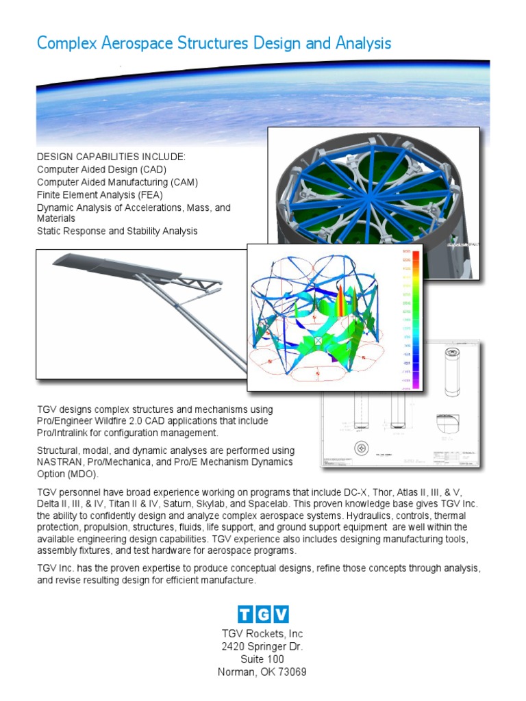 Aerospace Structures Design & Analysis | PDF