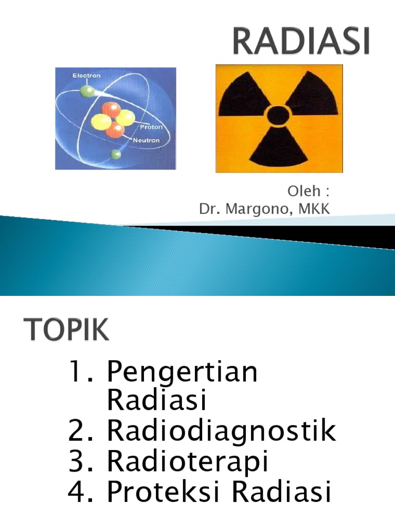 Pemahaman Radiasi dan Proteksinya | PDF