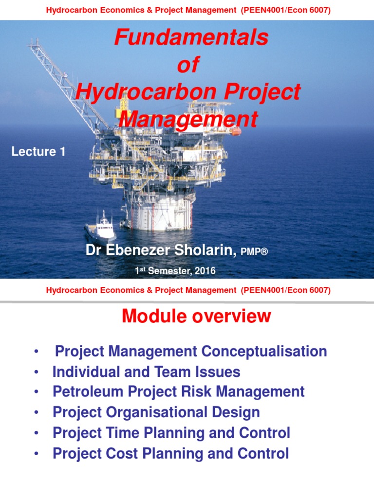 Fundamentals of Petroleum Project Management PDF | PDF | Project ...