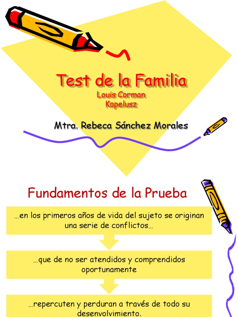 Test de La Familia | PDF | Dibujo | Sicología