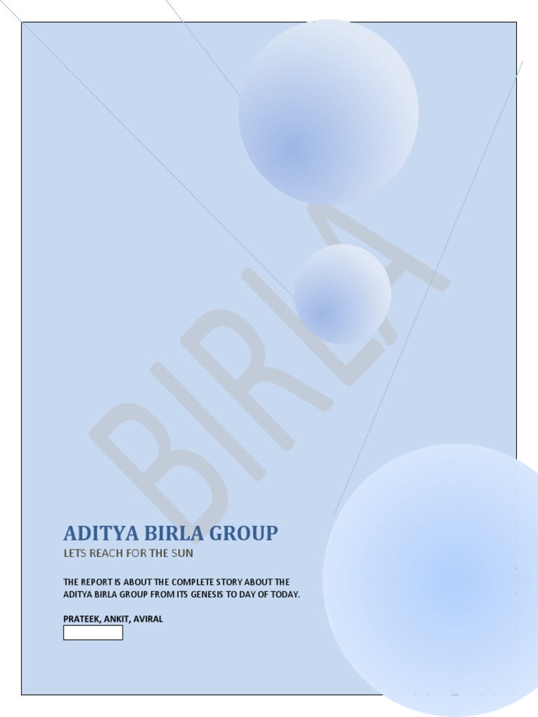 Aditya Birla Group | PDF | Rayon