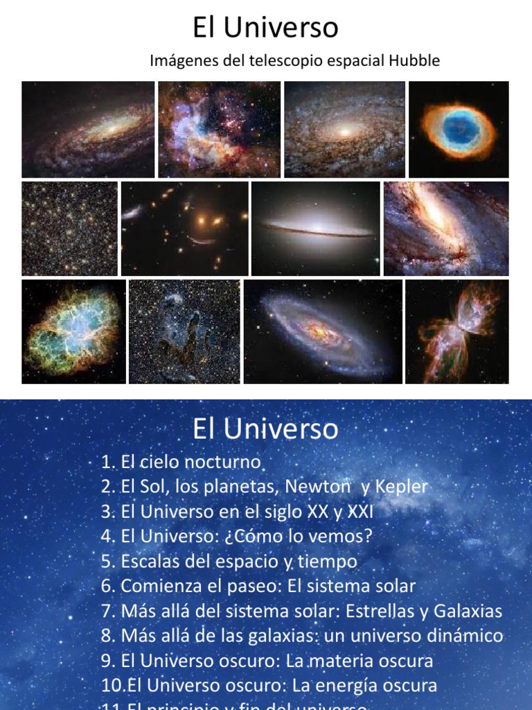 Explorando el Universo: Guía Visual | PDF | Galaxia | Universo