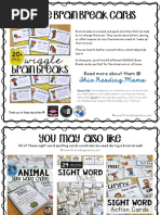 Animal Walk Cards 1 | PDF