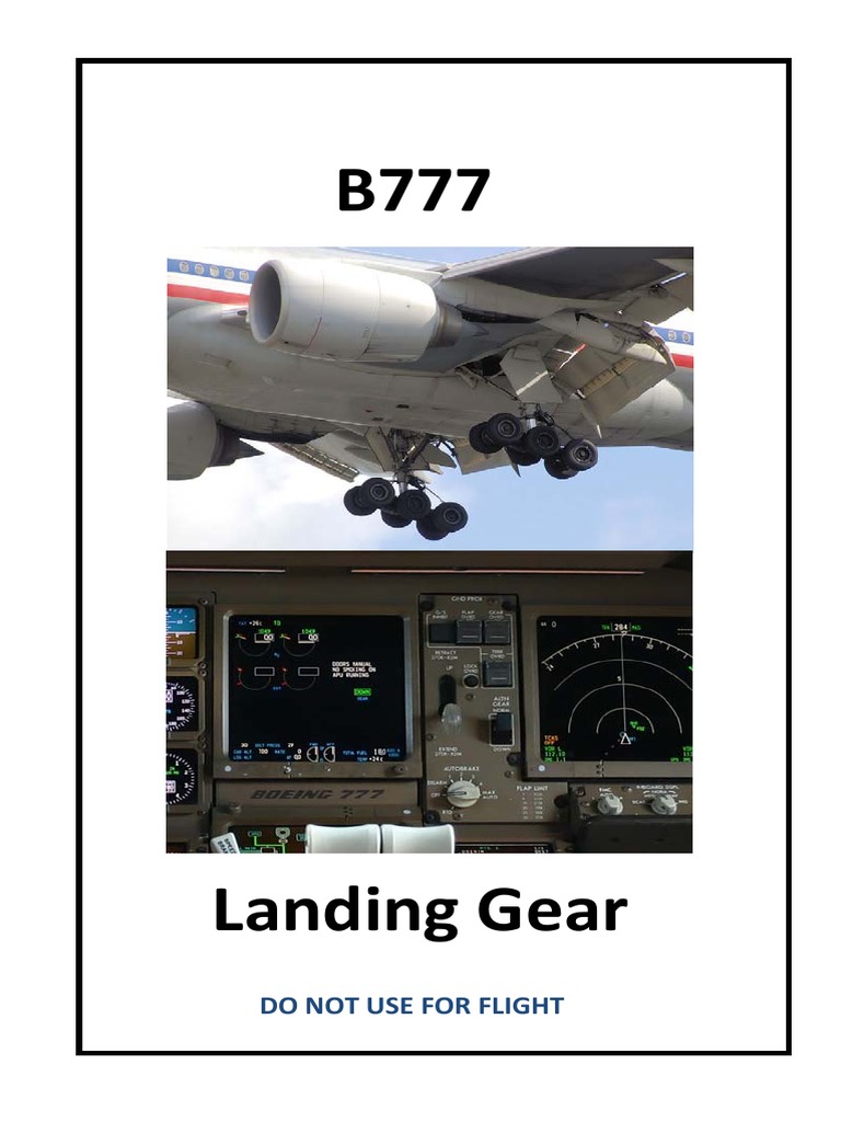 B777 Landing Gear | PDF | Landing Gear | Brake