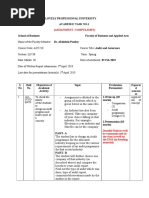 Checklist For The Preparation of Cepswam Field Training Report1 | PDF ...