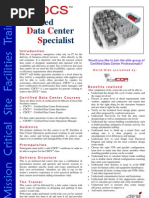 Certified Data Centre Professional CDCP | PDF | Data Center | Information Age