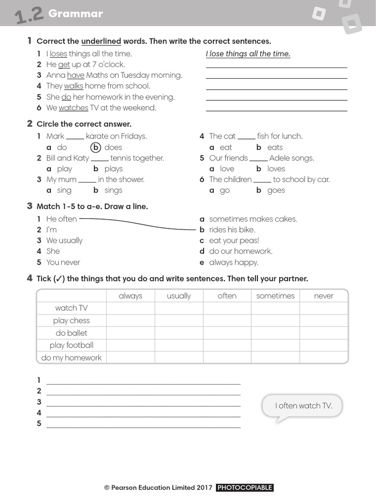 Gg2 Unit1 Grammar2 Worksheet | PDF | Cooking, Food & Wine