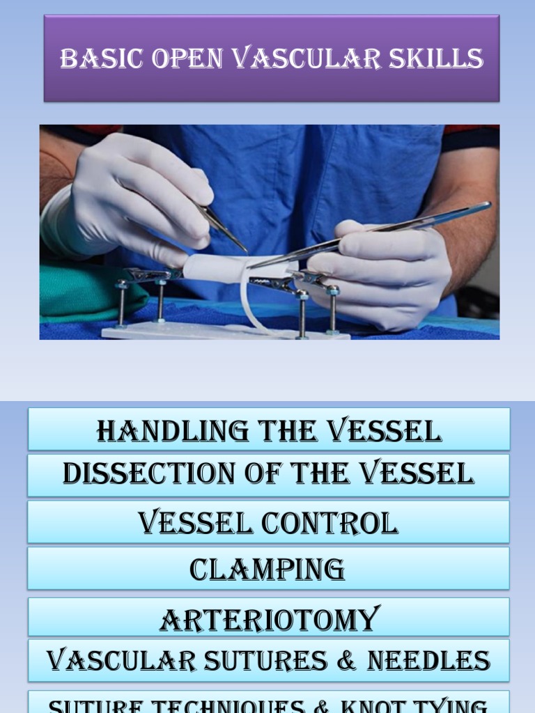Vascular Surgery Techniques Overview | PDF | Blood Vessel | Artery
