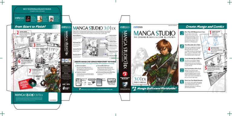 Create Manga and Comics From Start To Finish! | PDF | Drawing | 3 D ...