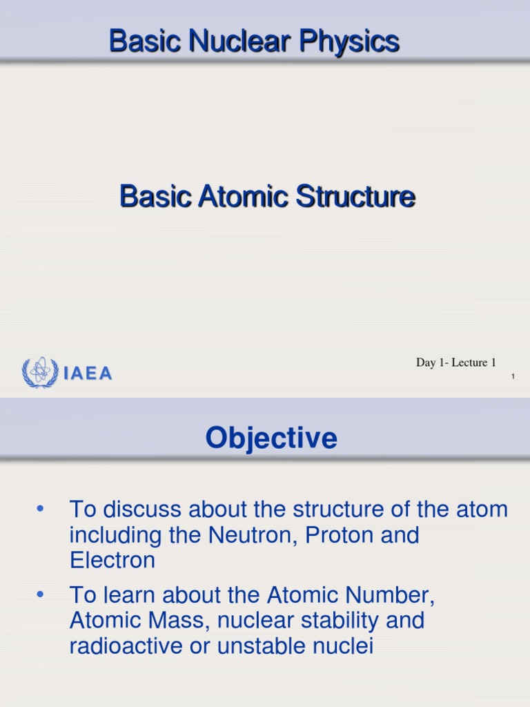 Basic Atomic Structure | PDF | Atomic Nucleus | Atoms