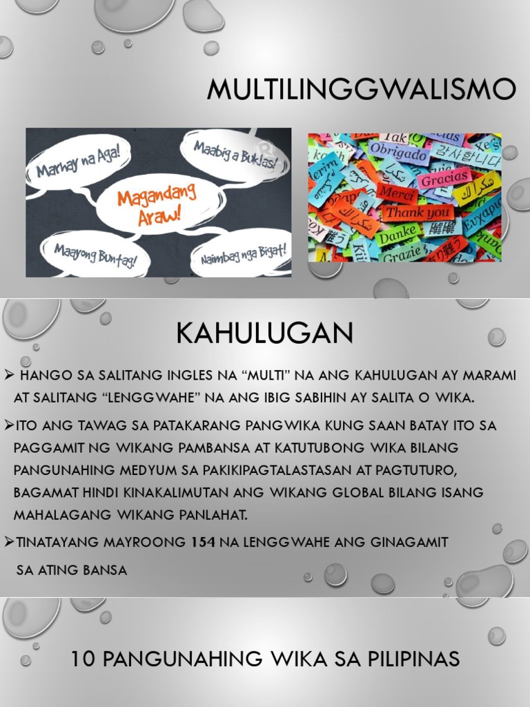 4 5.wikang Opisyal at Bilinggwalismo | PDF