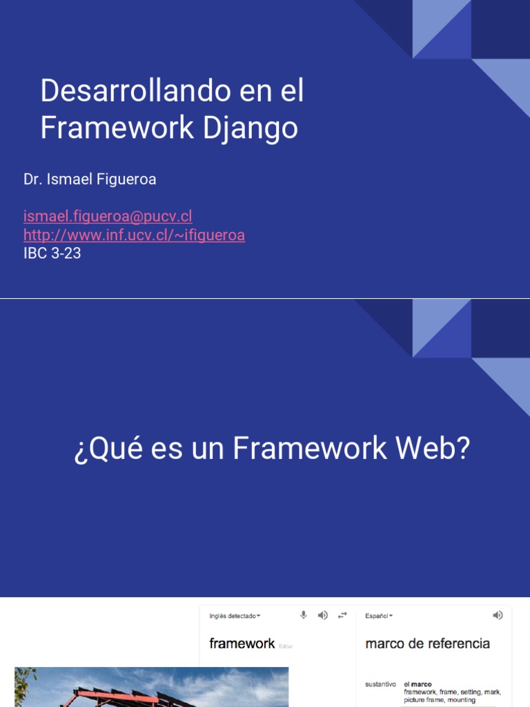 Desarrollando en El Framework Django | PDF | Marco de software | Desarrollo web