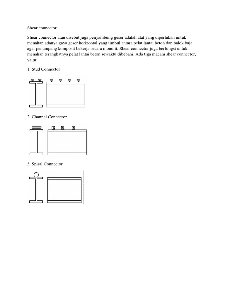 Shear Connector | PDF