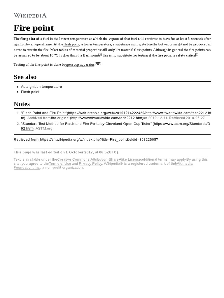 Fire Point | PDF | Computers | Technology & Engineering