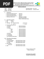 Format Asli Laporan Hasil Mcu | PDF