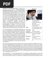 Osho's Philosophy | PDF | Rajneesh