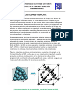 Estructura Cristalina de SiO2: Cuarzo, Tridimita y Cristobalita | PDF ...