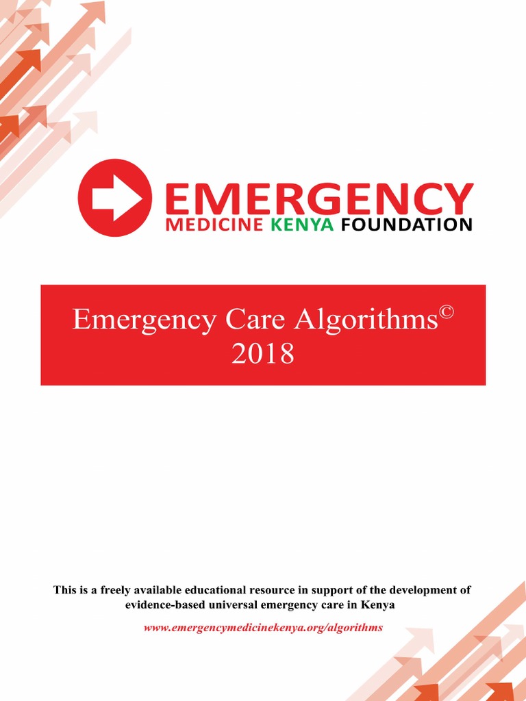 Emergency Care Algorithms 2018 PDF | PDF | Cardiopulmonary ...