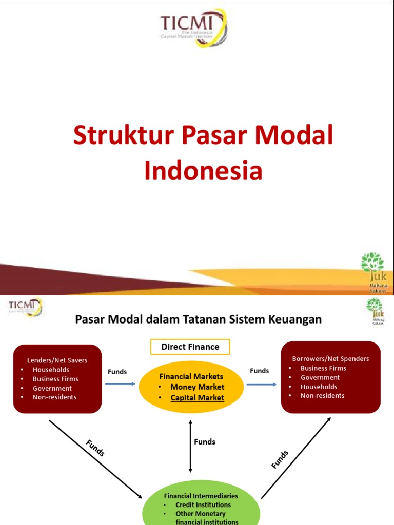 Struktur Pasar Modal Indonesia | PDF