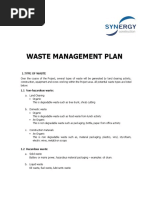 Environmental Management Plan Sample | PDF | Stormwater | Water Quality