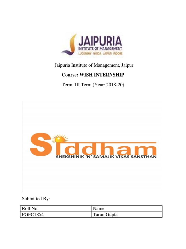 Sidham Samajik Vikas Sansthan | PDF | Empowerment | Non Governmental ...