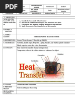 Semi-Detailed Lesson Plan Heat | PDF | Heat Transfer | Heat