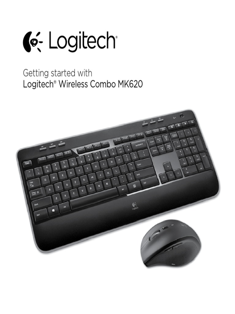 Logitech Wireless Combo Mk620 | PDF | Computer Keyboard | Human ...